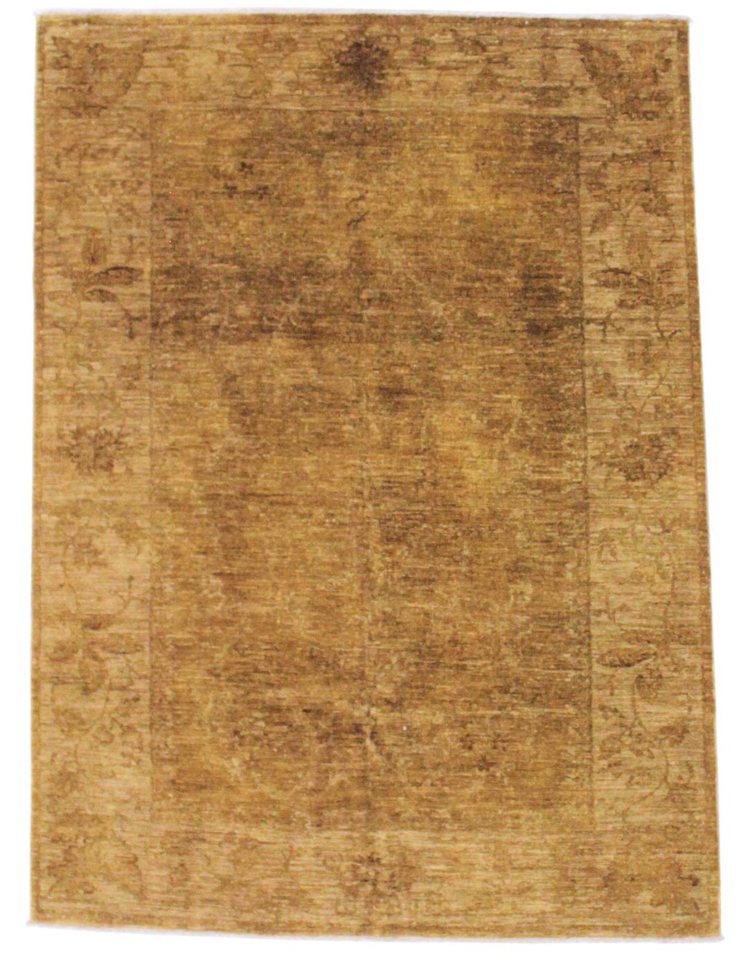 6x8 Gold and Gold Modern Contemporary Rug - Etsy