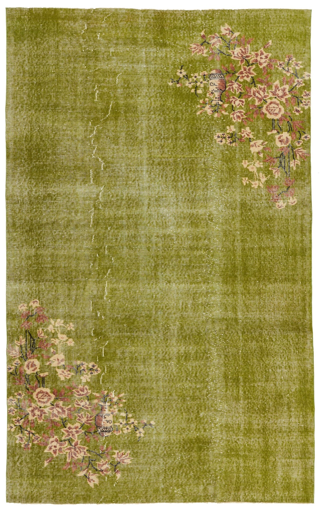 6x9 Green and Multicolor Modern Contemporary Rug - Etsy