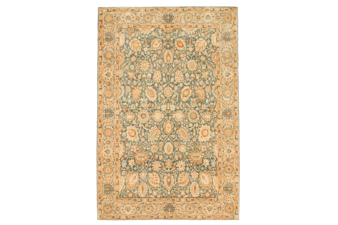 6x9 Blue and White Turkish Traditional Rug - Etsy