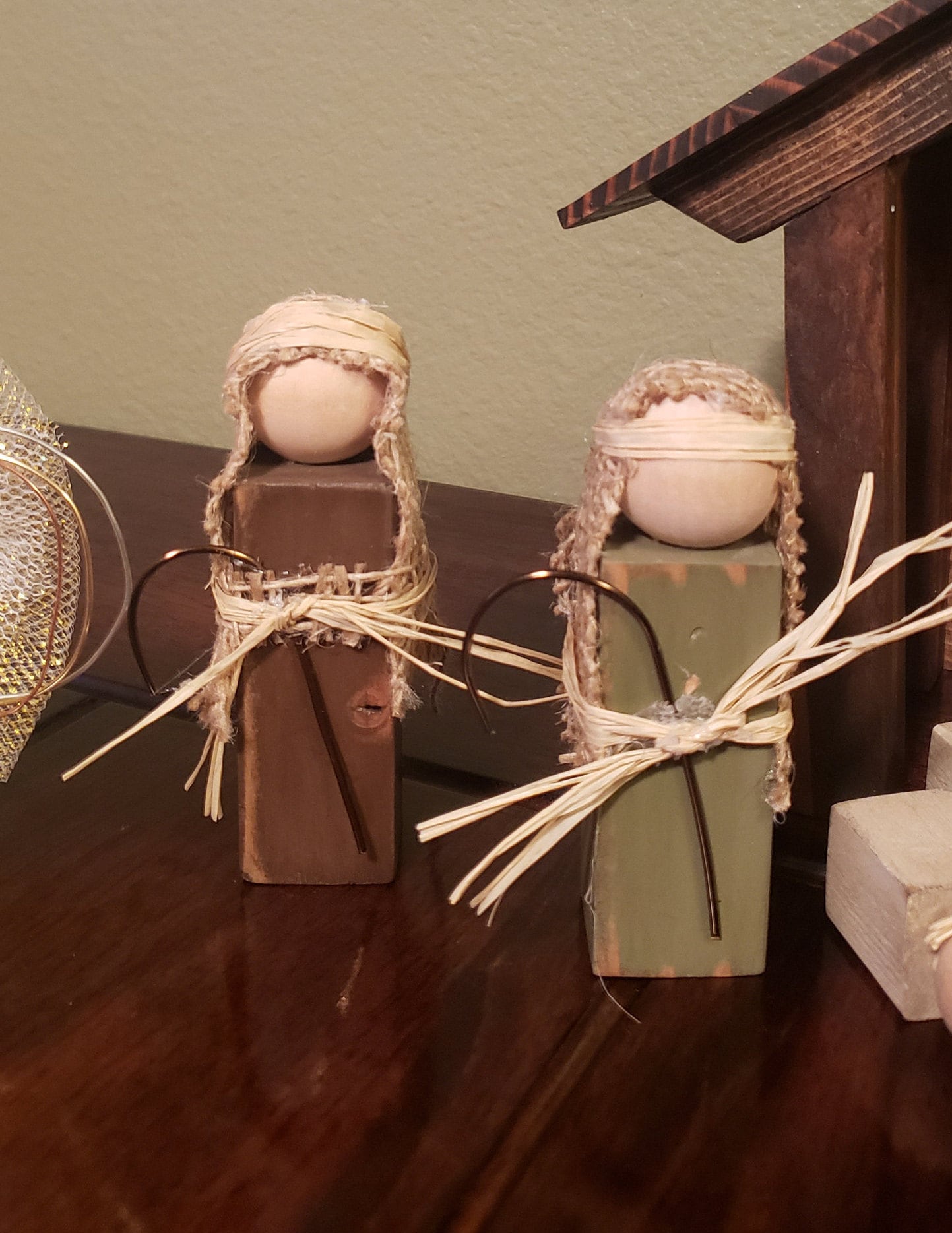 Beautiful, Handmade Nativity. - Etsy