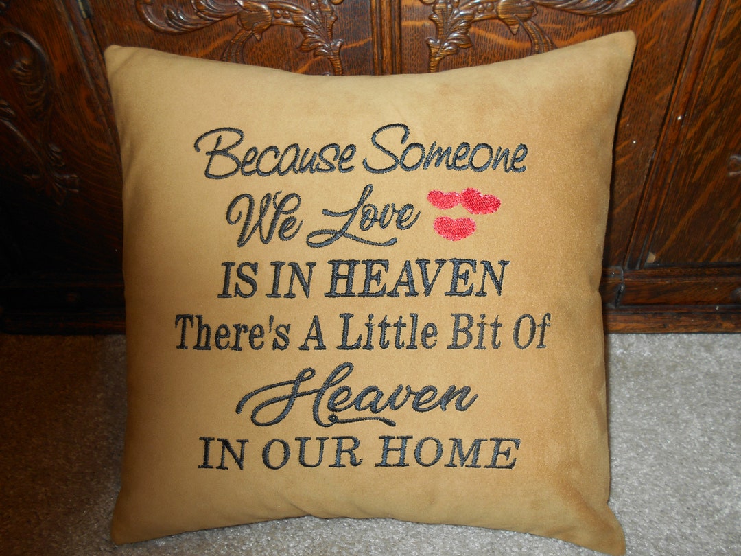 Remembrance Pillow - Etsy