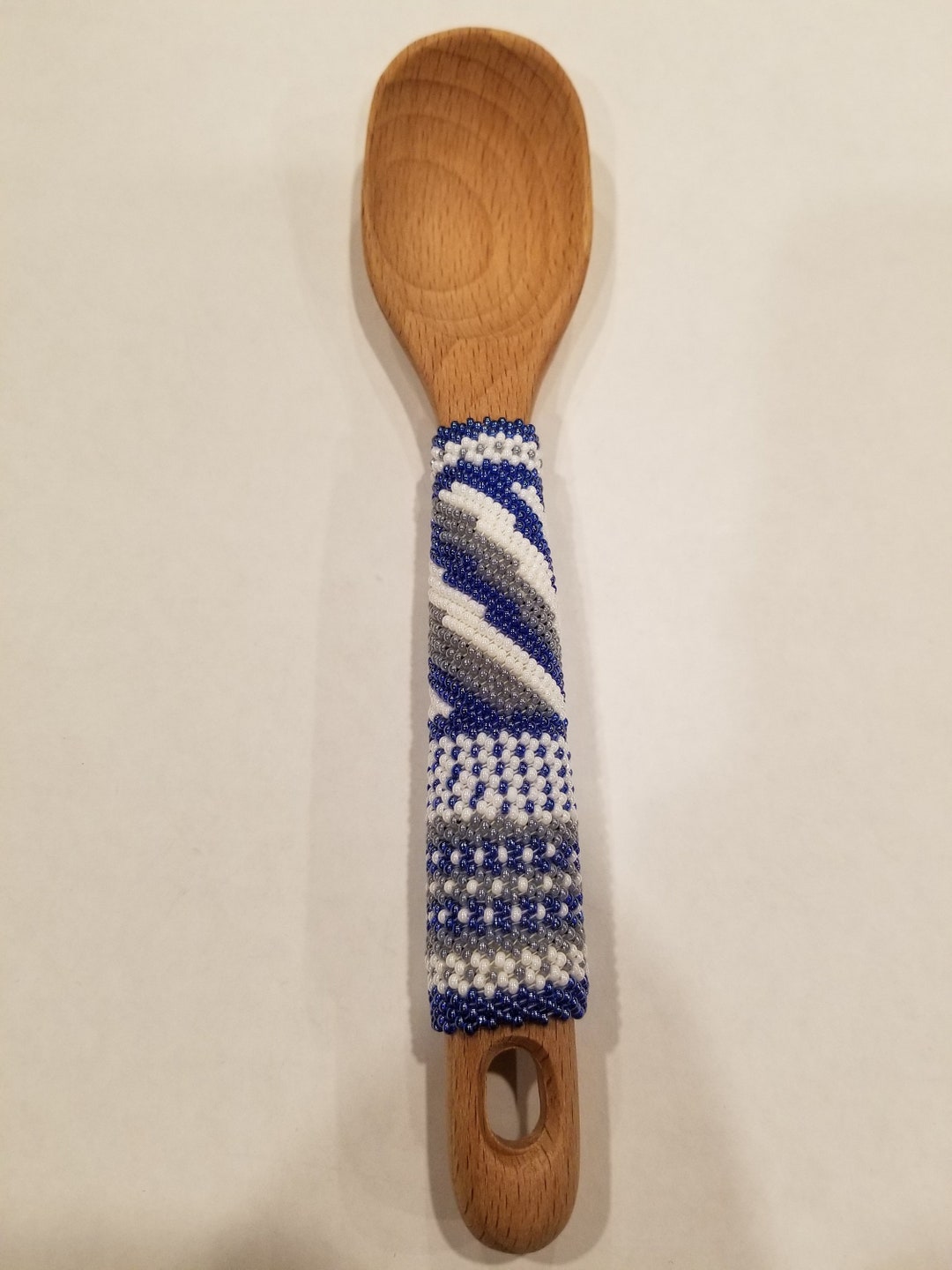 Beaded Kitchen Wooden Spoon - Etsy