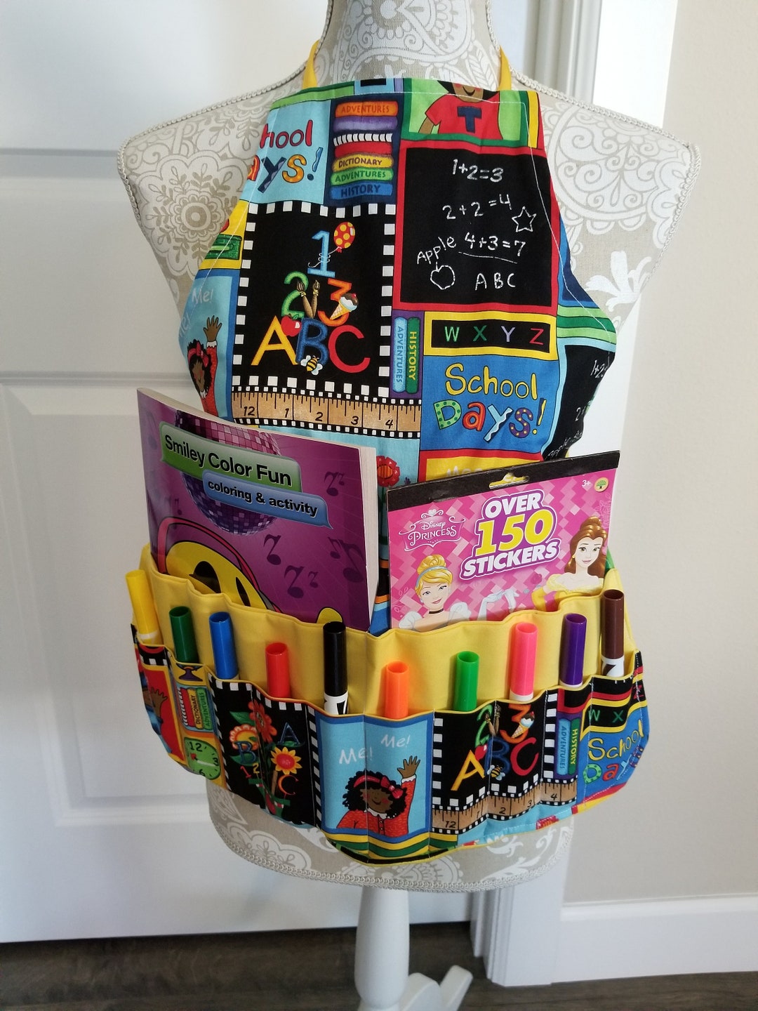 School Activity Apron - Etsy