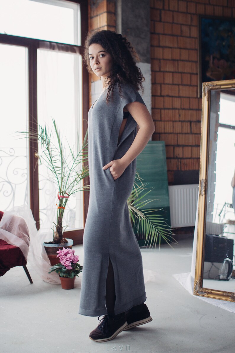 Maxi Dress. Wool Dress. Merino Wool Dress. Merino Wool. Plus - Etsy