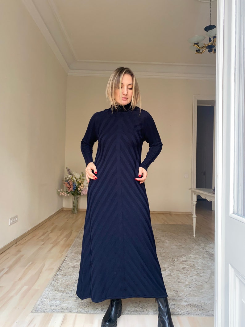 Structural Knit A-line Dress - Etsy