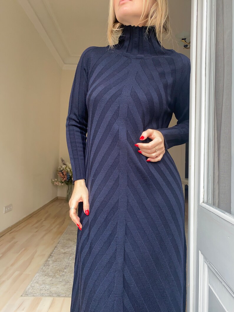 Structural Knit A-line Dress - Etsy