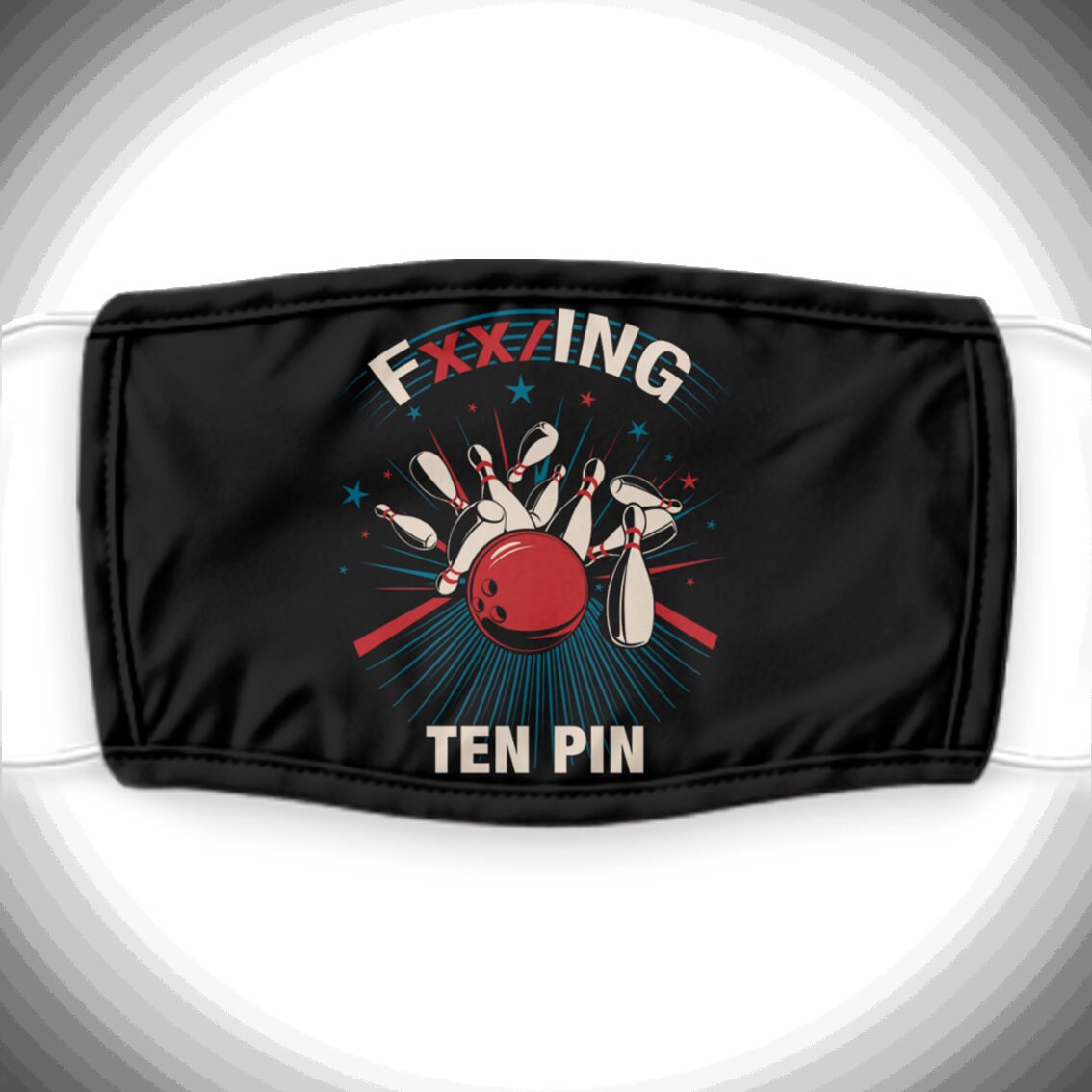 Bowling face mask FXX/ING Ten Pin Bowling Mask For | Etsy