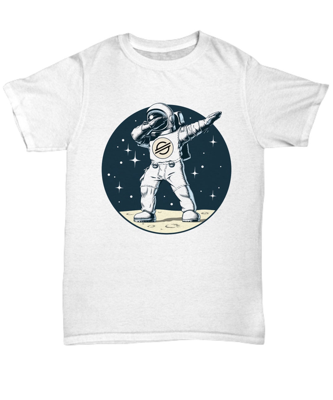 Stellar Dab Cryptocurrency Shirt - an Astronaut Dabbing While Repping ...