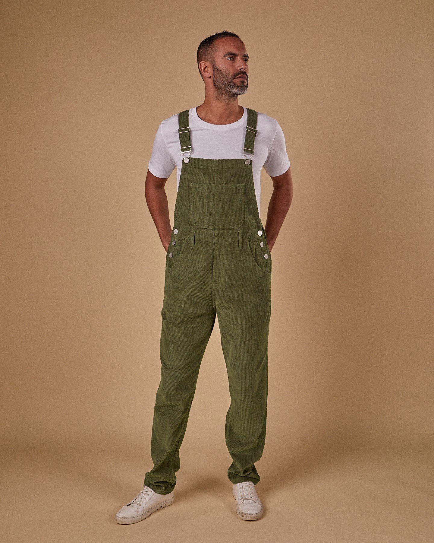 Mens Olive Overalls - Etsy