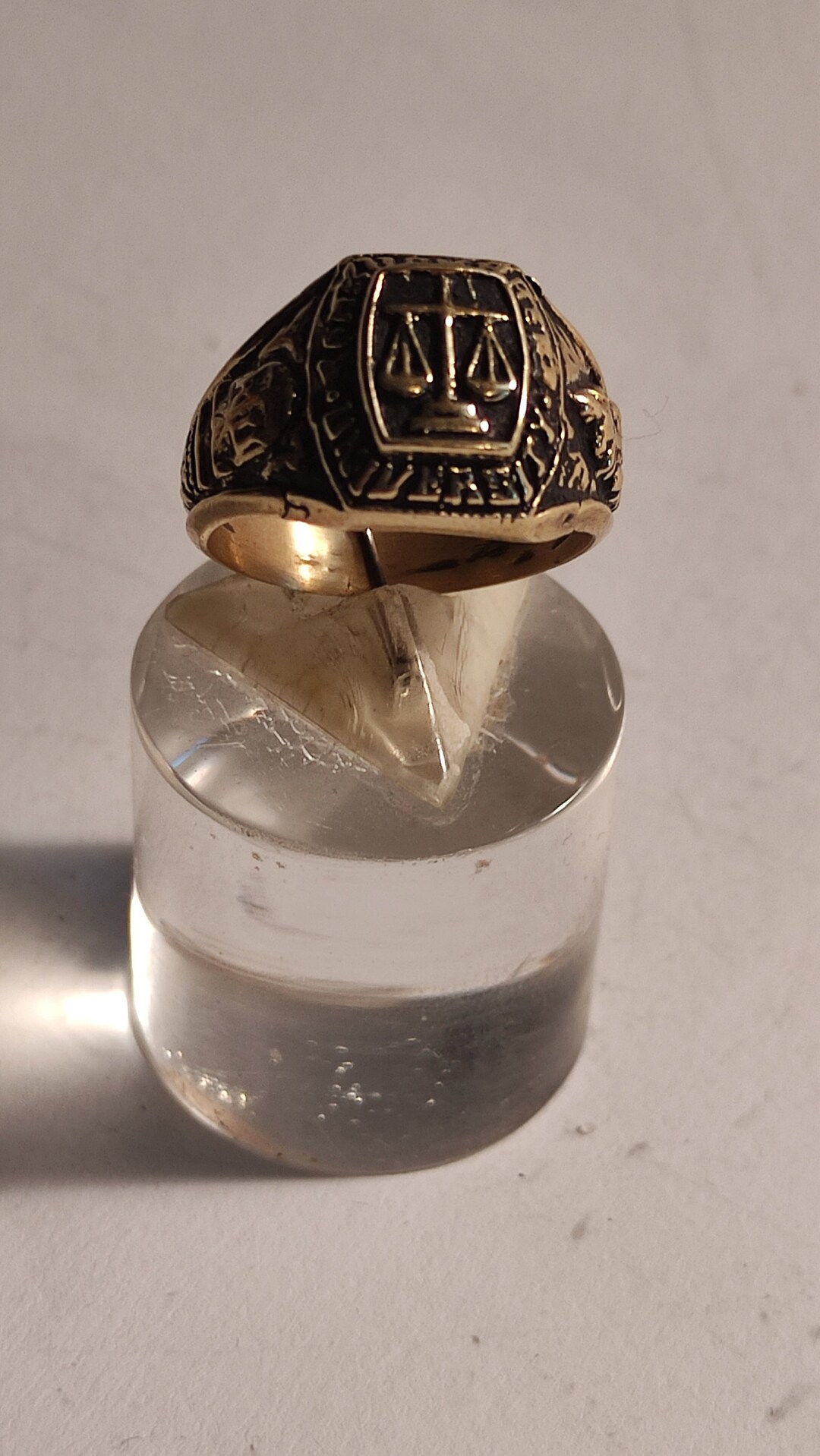 Thai Army Bronze Ring Libra - Etsy