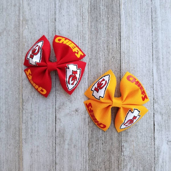 Nfl Team Hair Bows - Etsy