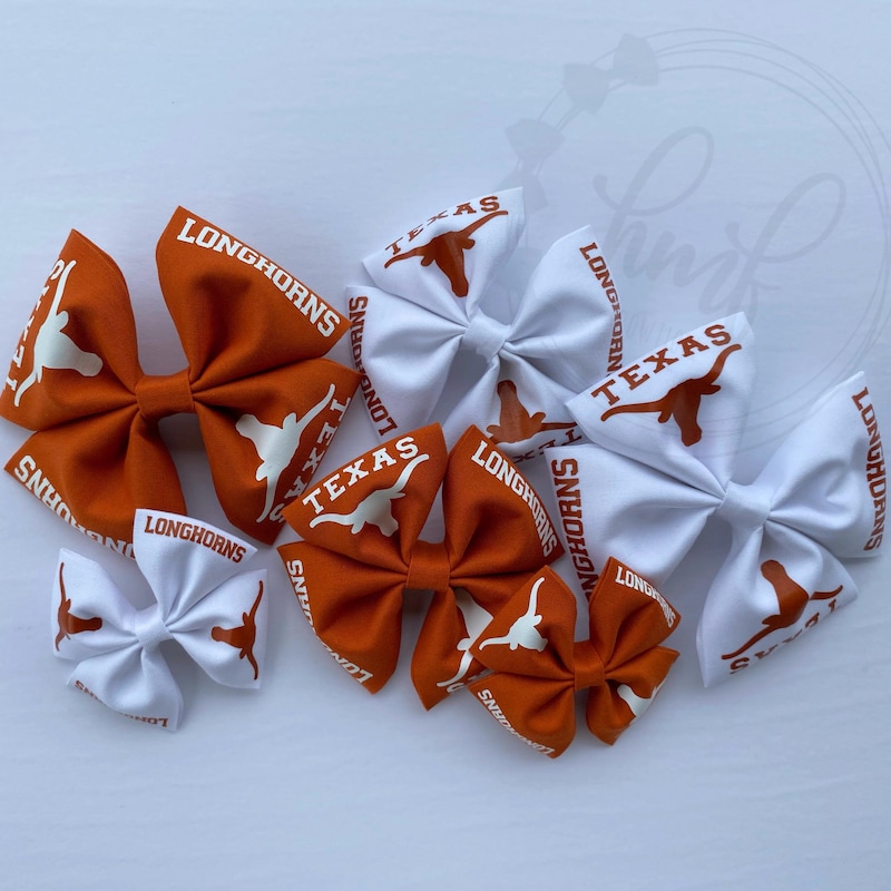 Texas Longhorn Bow Svg - Etsy
