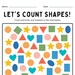 Counting Worksheet Bundle. Pre-k and Kindergarten. 7 Pages. - Etsy Canada