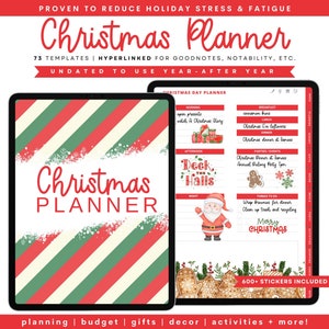 Christmas Planner - Etsy
