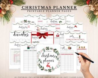 Christmas planner | Etsy