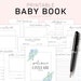 Baby Book Printable Baby Book Pages Baby Memory Book Baby | Etsy