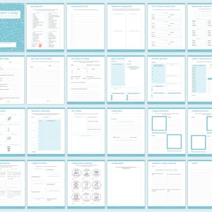 Kids Summer Camp Journal Printable, Summer Camp Journal Printable ...