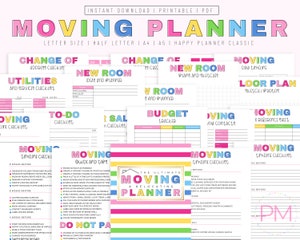 OUR NEW HOME Moving in Planner Printable A4/A5 Pdf - Etsy Canada