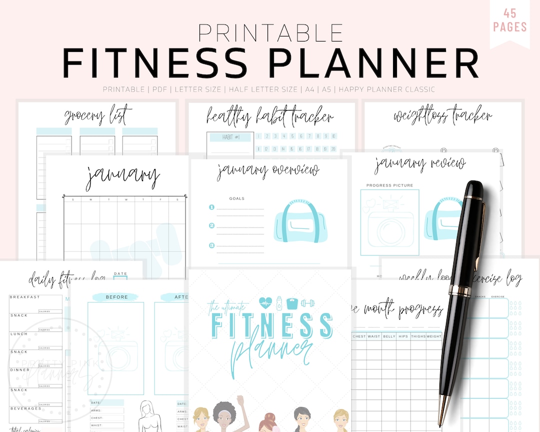 Fitness Planner Template