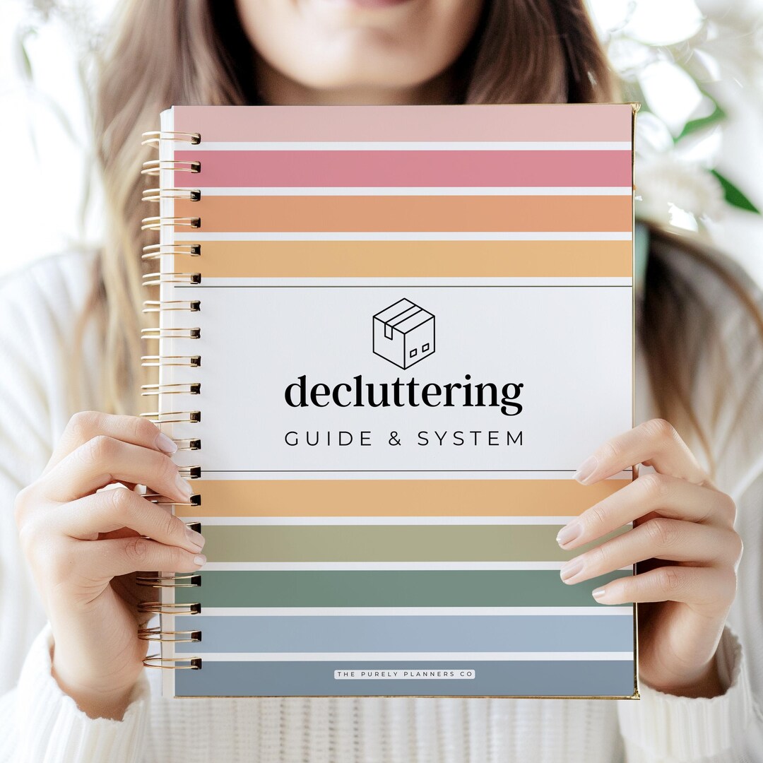 Declutter Worksheet Declutter Planner Insert Declutter Workbook ...