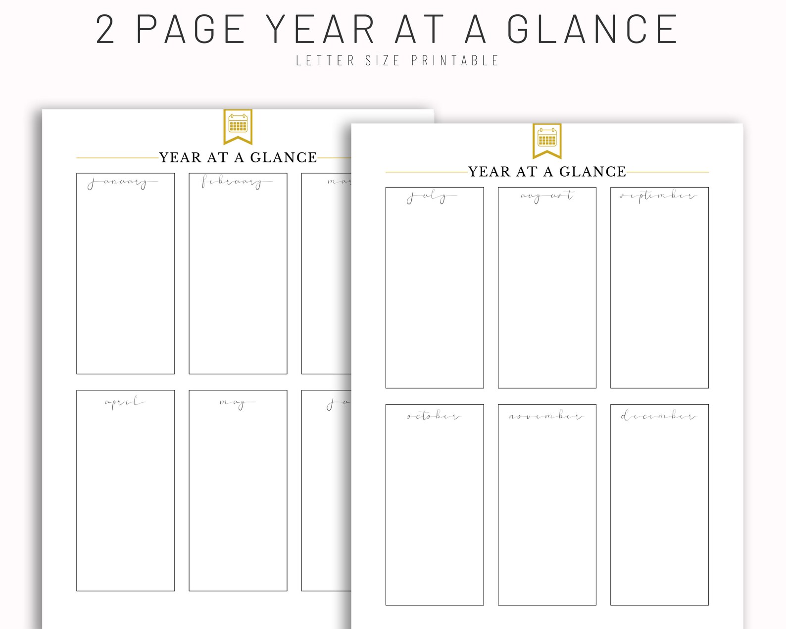 2022 Planner Printable 2022 Weekly Planner Monthly Planner - Etsy