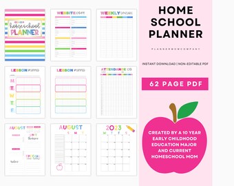 Teacher Planner 2023-2024 Teacher Gradebook Printable - Etsy