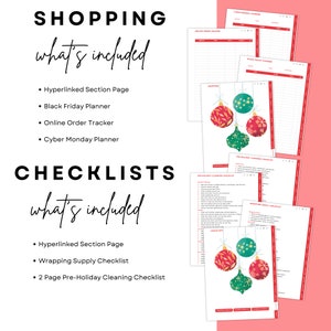 Goodnotes Christmas Planner, Digital Christmas Planner, Holiday Planner ...