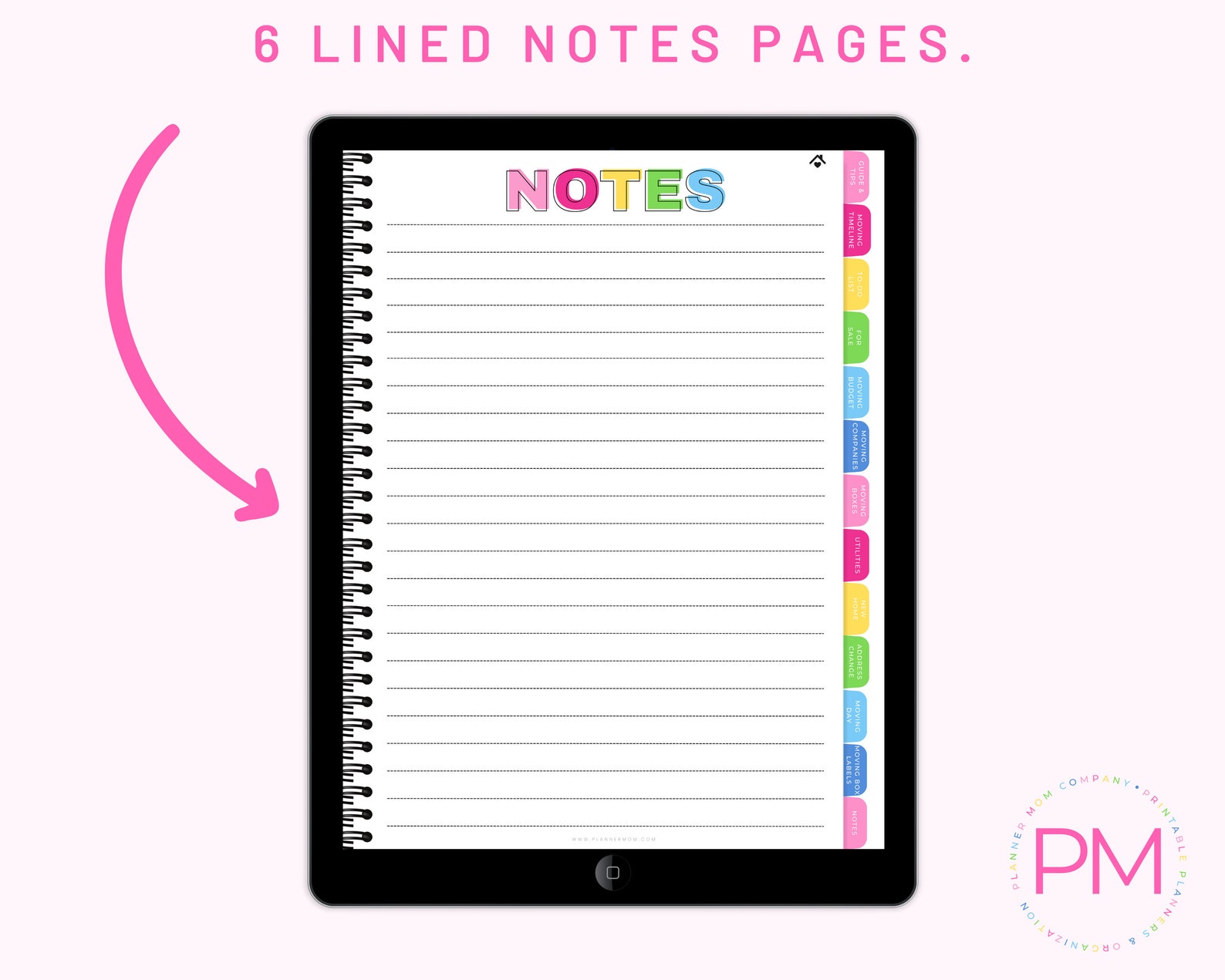 Digital Moving Planner, Moving Checklist, Moving Binder, Moving Labels ...