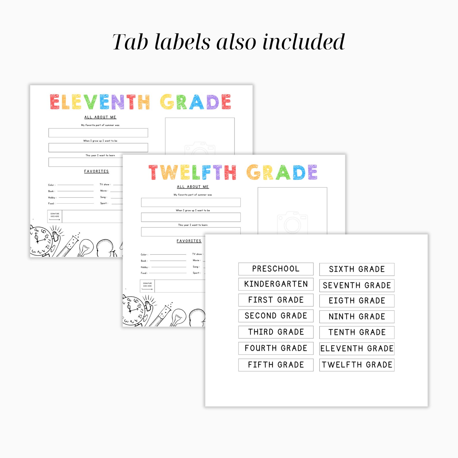 Kids Keepsake Journal, Printable Birthday Interview Questions for ...