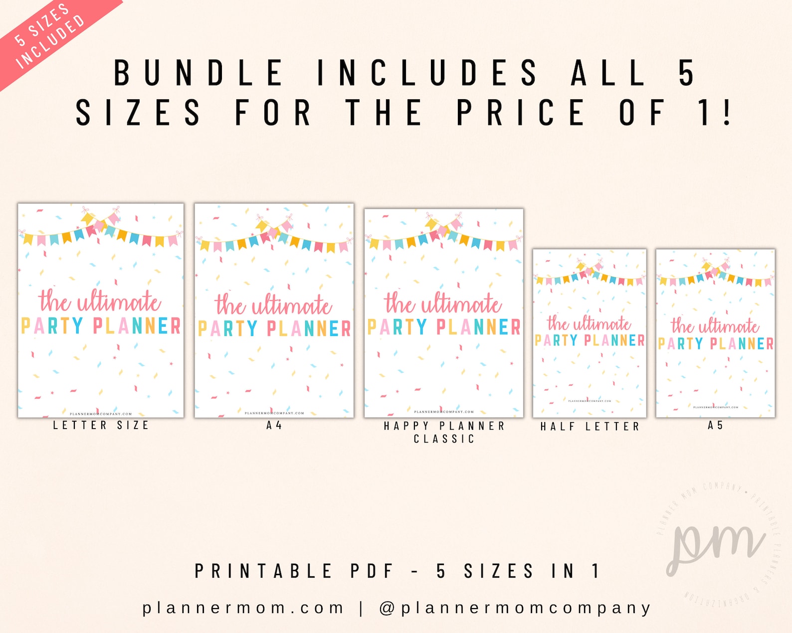 Printable Party Planner, Event Planner, Birthday Planner, Party ...