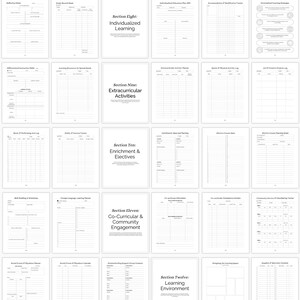 Homeschool Planner 2024-2025 Printable, Homeschool Planner 2024 2025 ...