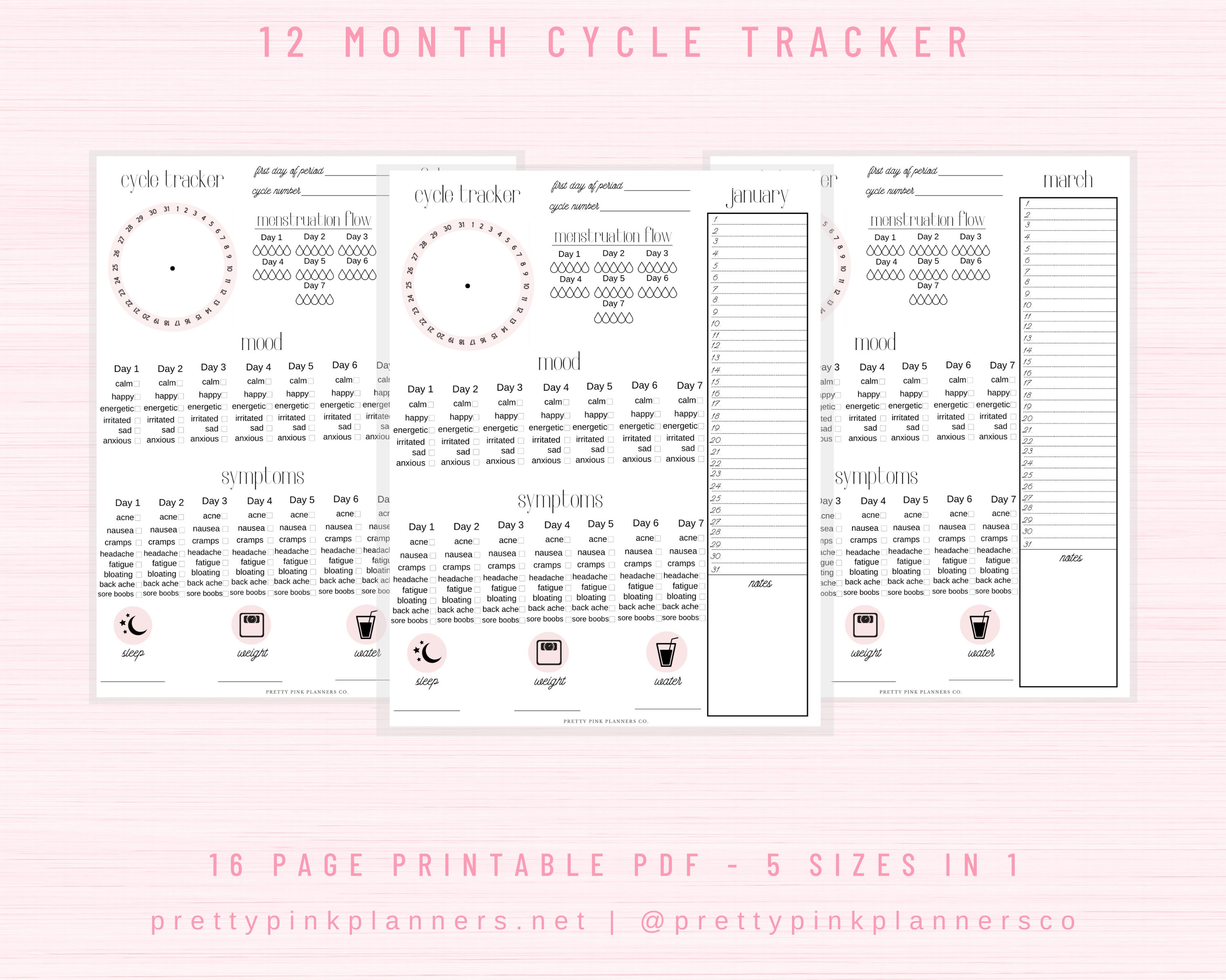Printable Pregnancy Planner Fertility Tracker Planner - Etsy