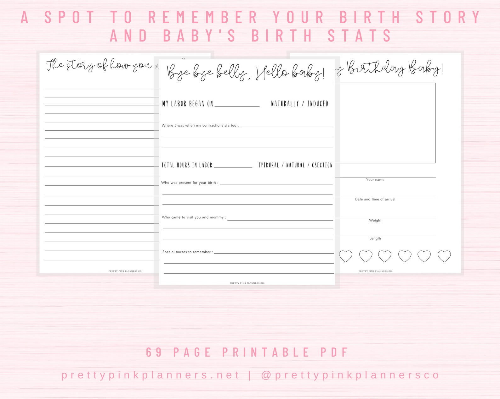 The Ultimate Pregnancy Journal, Printable Pregnancy Journal, Pregnancy ...