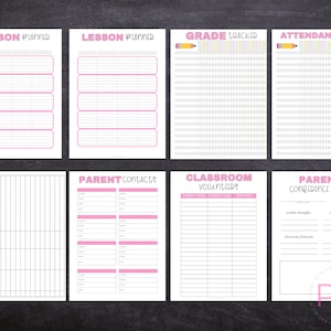 Teacher Planner 2022-2023 Lesson Planner Printable Academic | Etsy