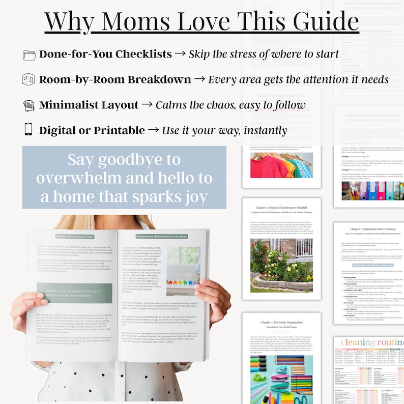 Declutter Worksheet Declutter Planner Insert Declutter Workbook ...