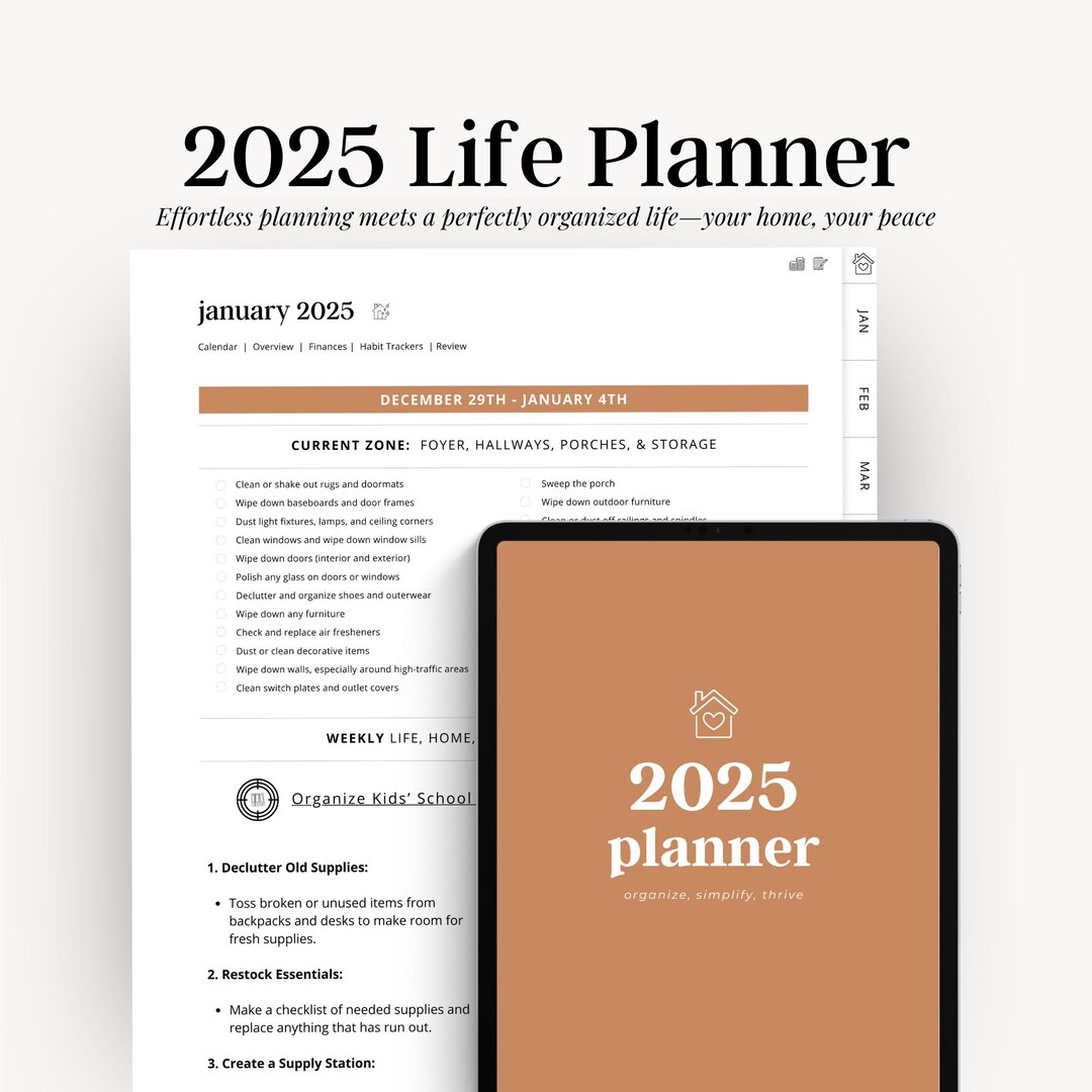 Dated Digital Planner Moms Stay at Home Mom Digital Planner Busy Mom ...