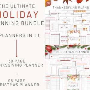 Christmas Planner - Etsy