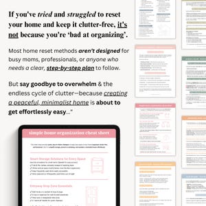 Declutter Worksheet Declutter Planner Insert Declutter Workbook Decluttering Tracker ...