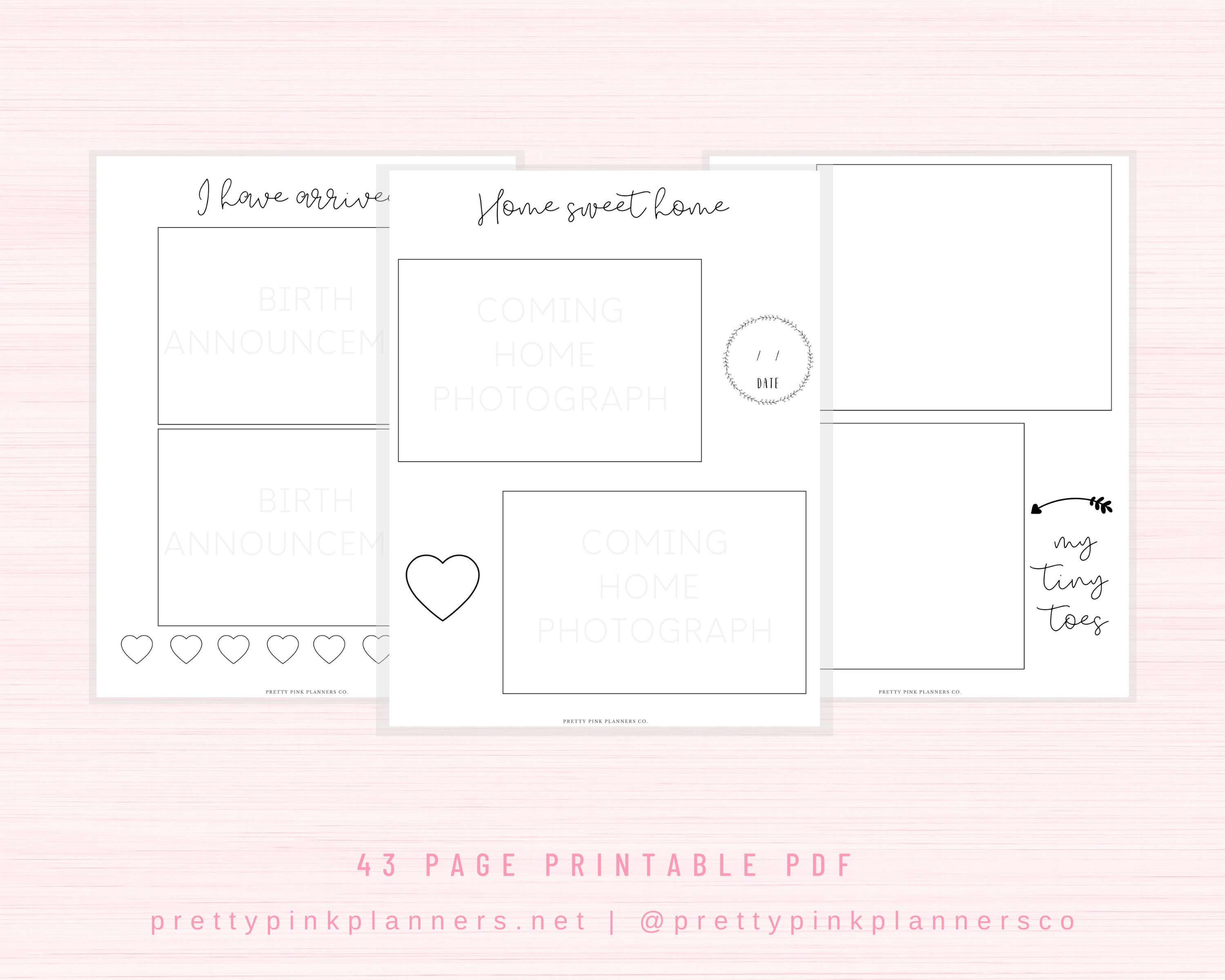 Baby Book Printable Baby Book Pages Baby Memory Book Baby - Etsy Australia