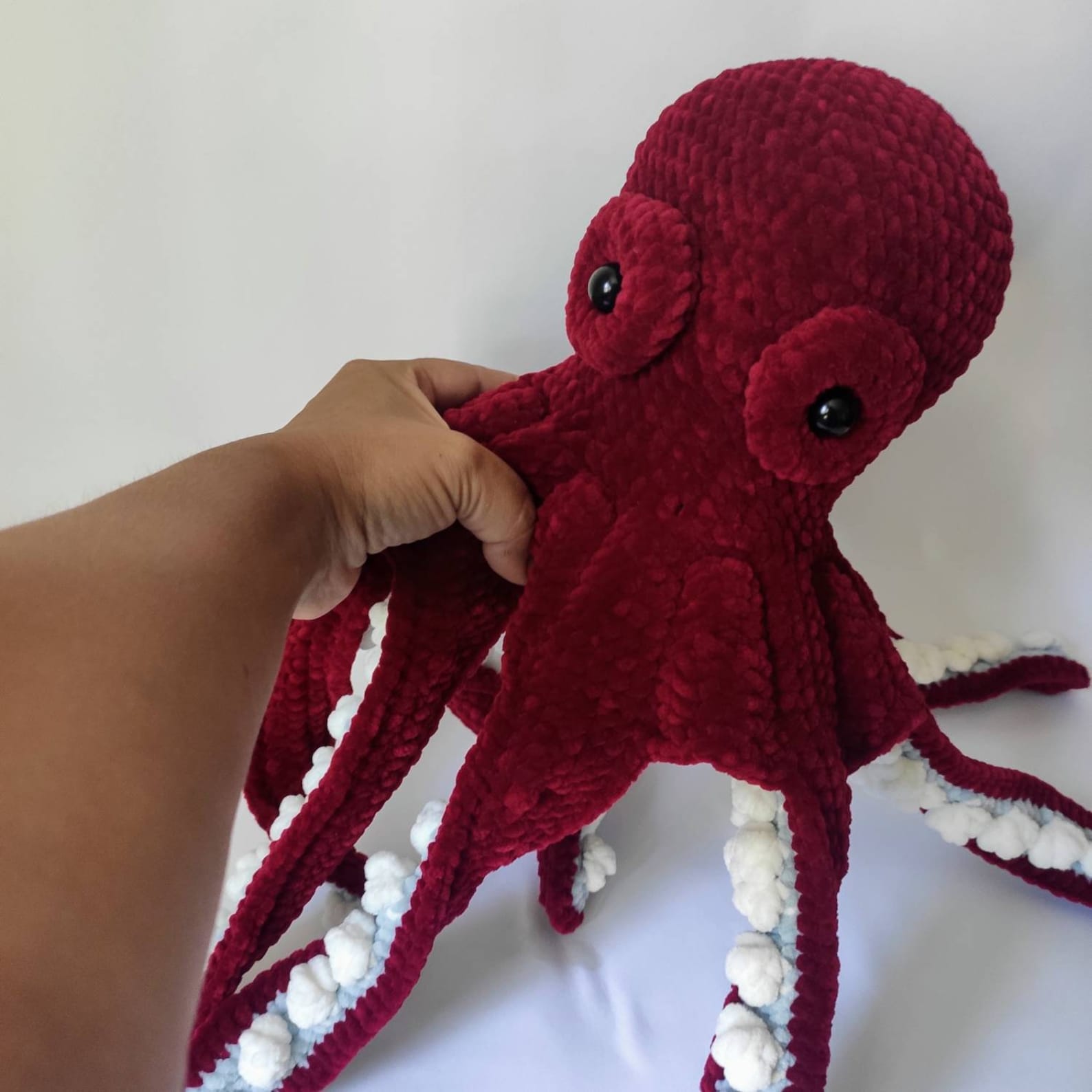 Sea Life Plush Toys Big Octopus Plush Aquatic Crochet | Etsy