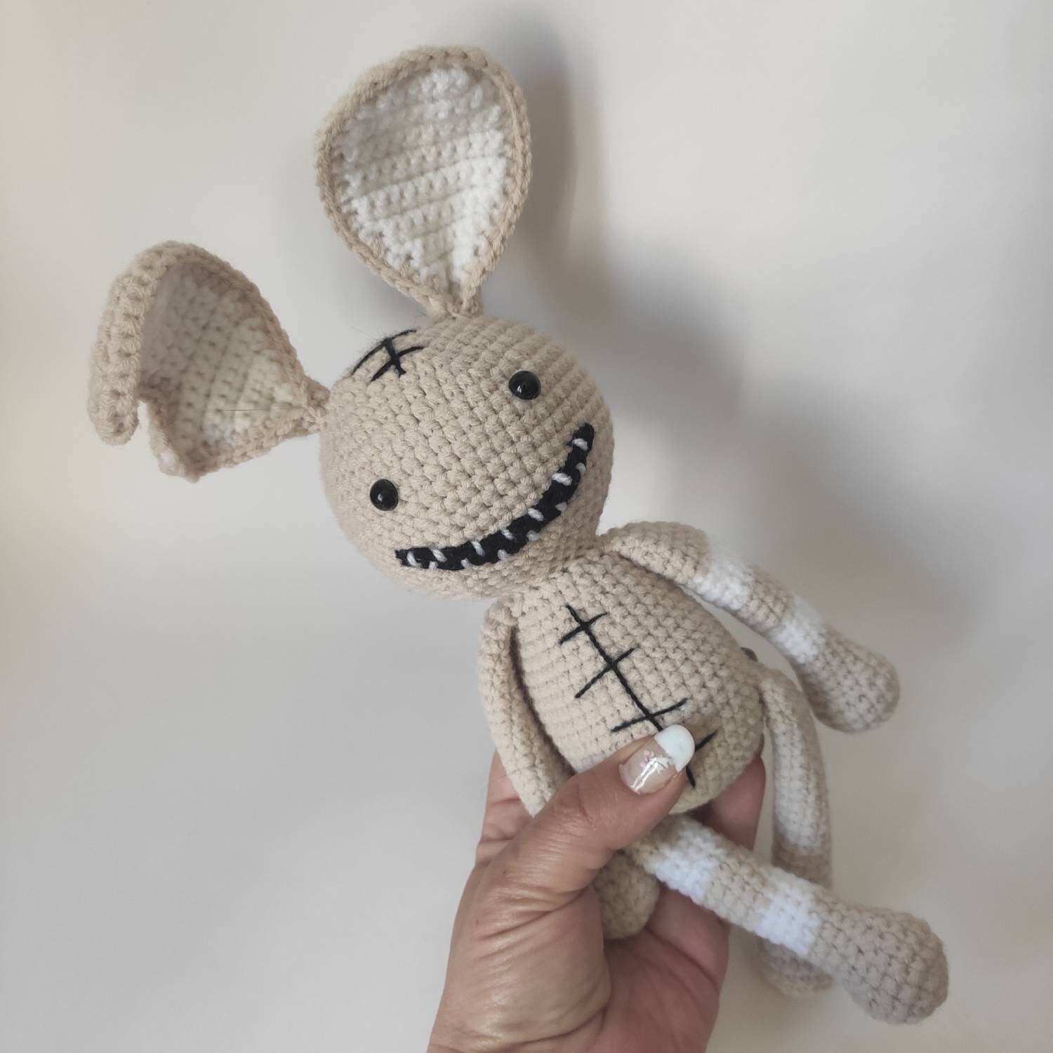 Creepy Plush Bunny Cute Zombie Scary Stuffed Animal - Etsy