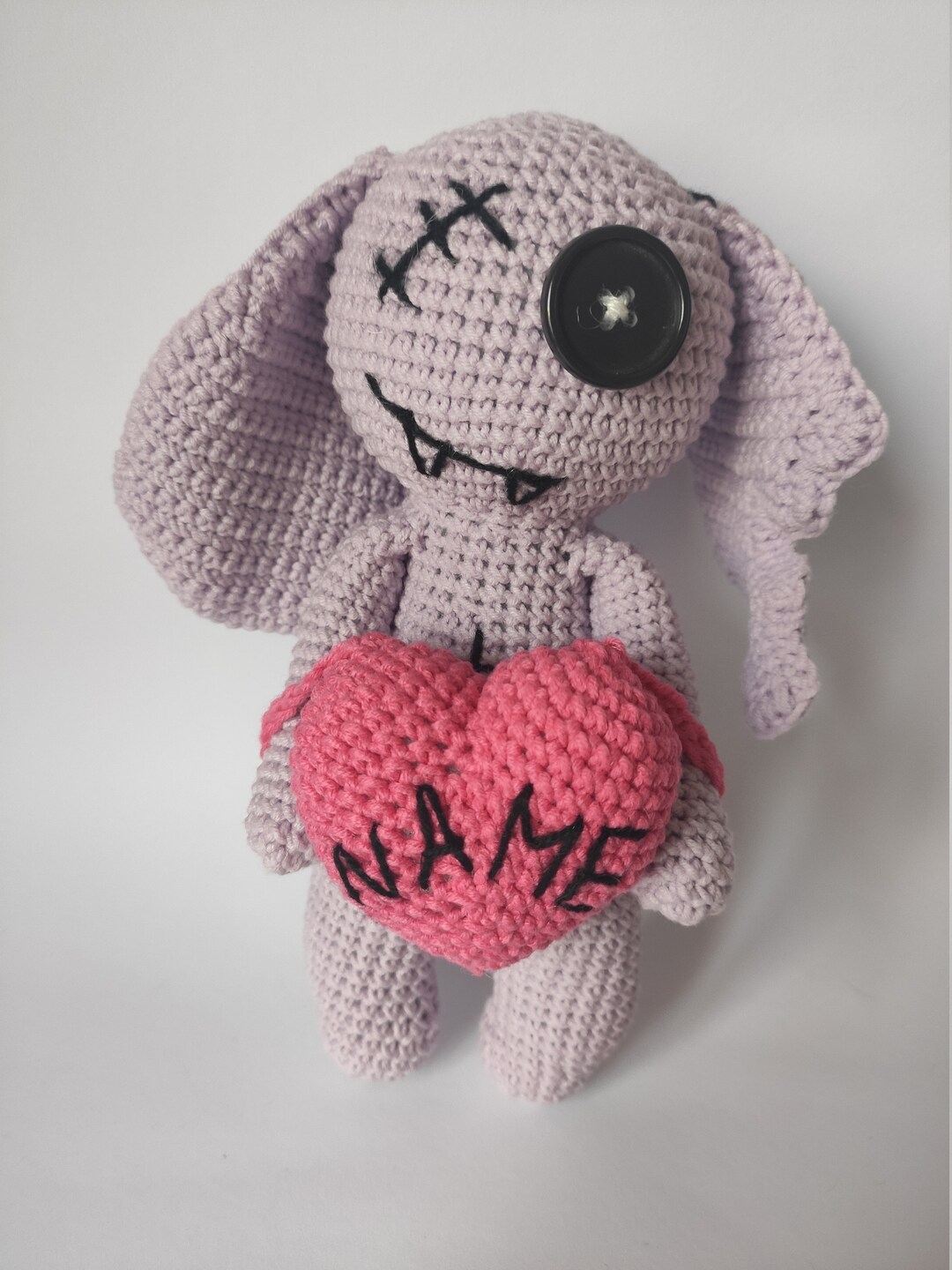 Personalized Creepy Bunny Plush Creepy Toy - Etsy