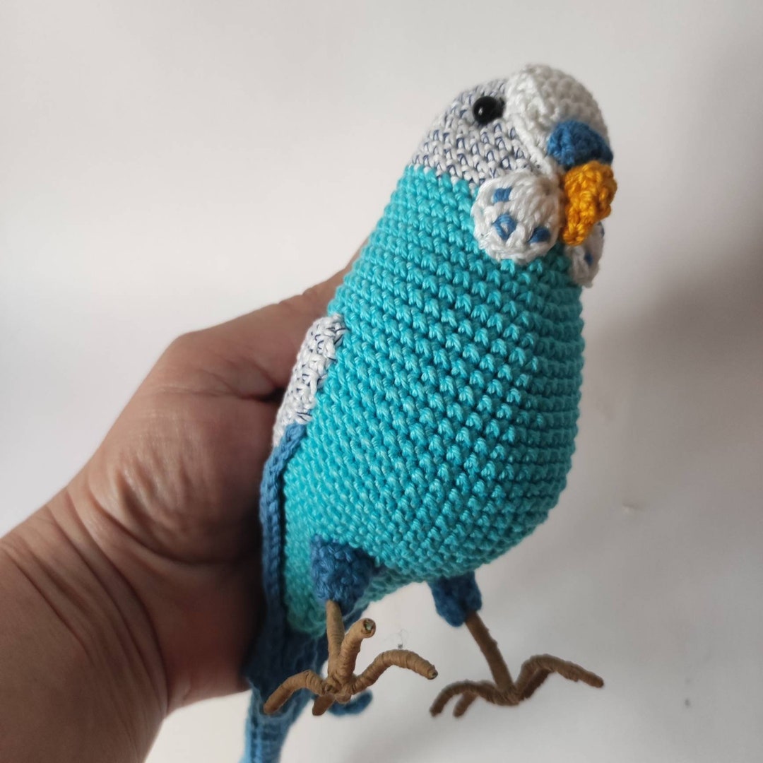 Budgie Amigurumi Crochet Parrot Realistic Bird Crochet - Etsy