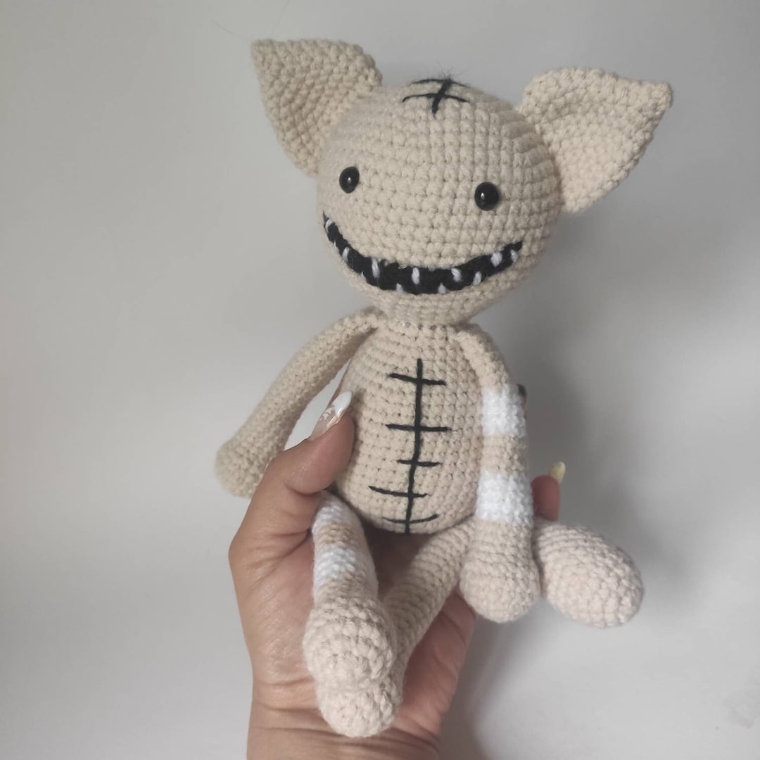 Creepy Plushies Zombie Cat Scary Stuffed Animals - Etsy