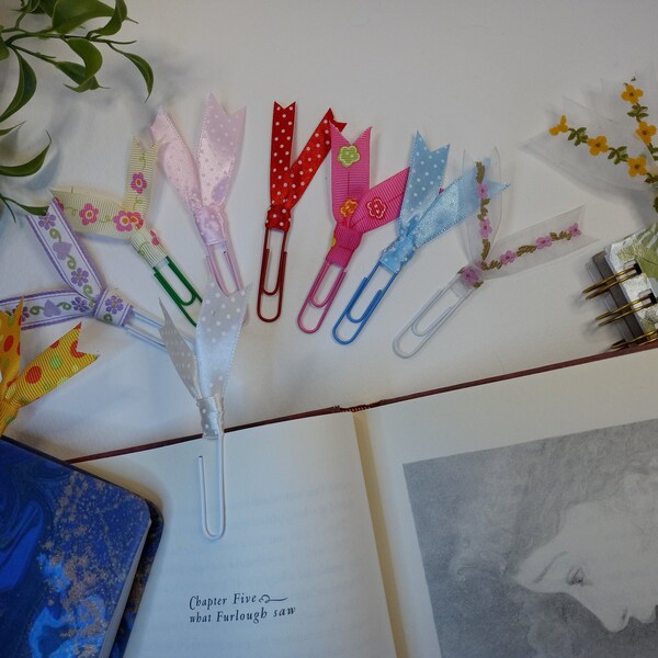 Paper Clip Bookmark - Etsy