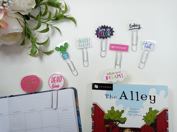 Office Home & Living Office & School Supplies Page Marker Clips School ...