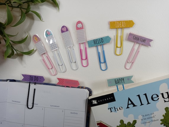 Office Home & Living Office & School Supplies Page Marker Clips School ...