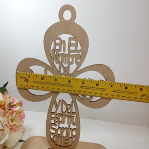 Wooden Cross First Communion Centerpiece Keepsakes Baptism Confirmation ...