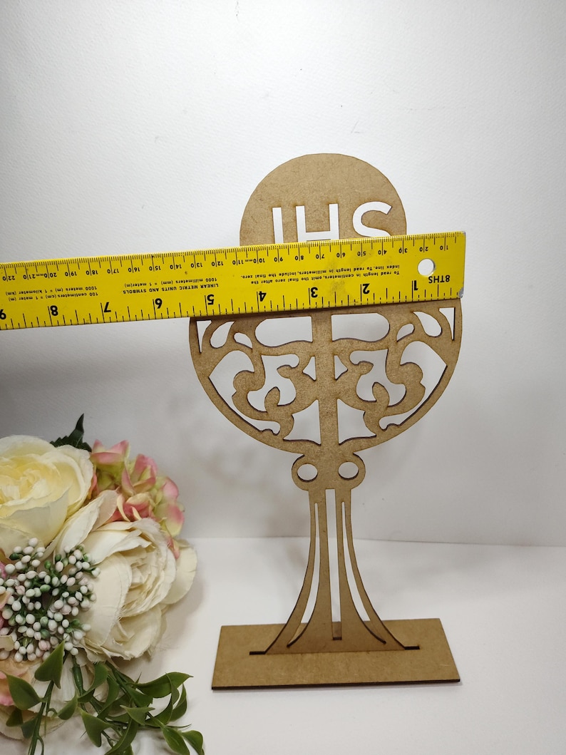 Holy Chalice First Holy Communion. Wooden Grial First Holy Communion ...