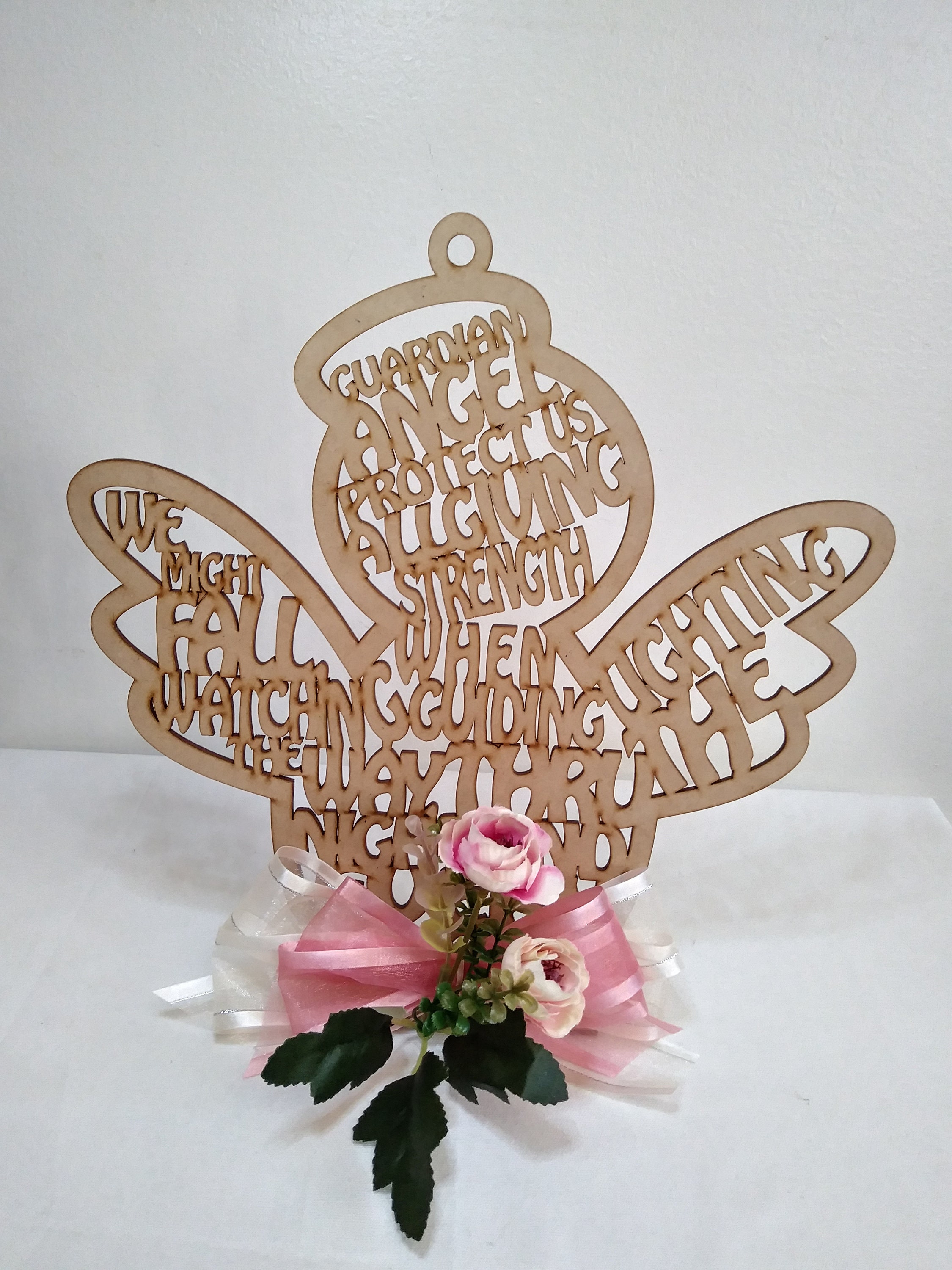 Guardian Angel Centerpiece. First Communion Centerpiece. Baptism ...